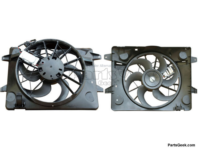 Mercury Radiator Fan | Grand Marquis Villager Mariner Milan - 2007 2003 ...