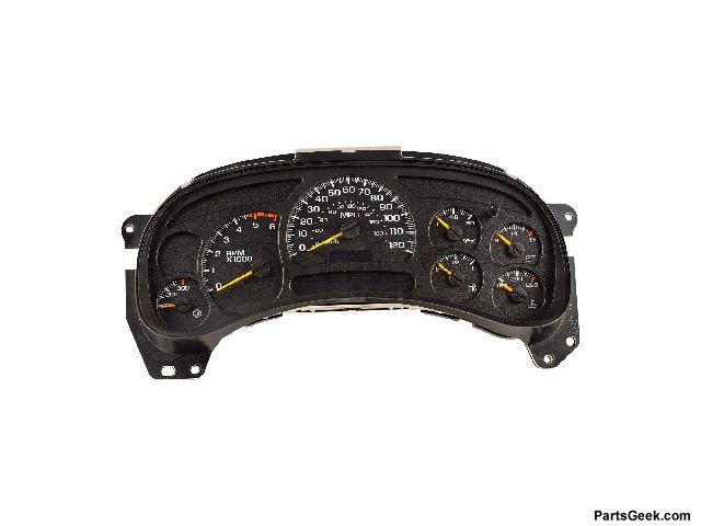 04 2004 Chevrolet Silverado 1500 Instrument Cluster - Body Electrical ...