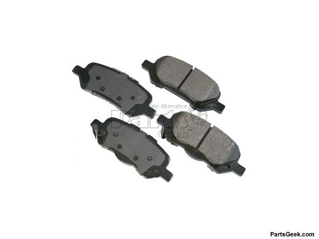 09 2009 Toyota Venza Brake Pad Set - Brake - AC Delco, API, Advics ...