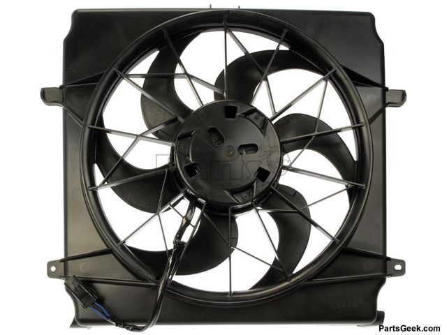 05 2005 Jeep Liberty Radiator Fan Assembly - Cooling System - APDI, API ...