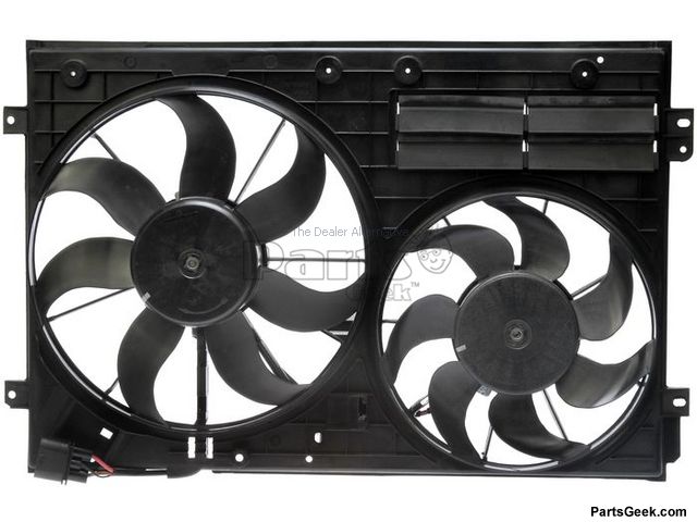 VW Volkswagen Passat Radiator Fan - Cooling System - Replacement ACM ...