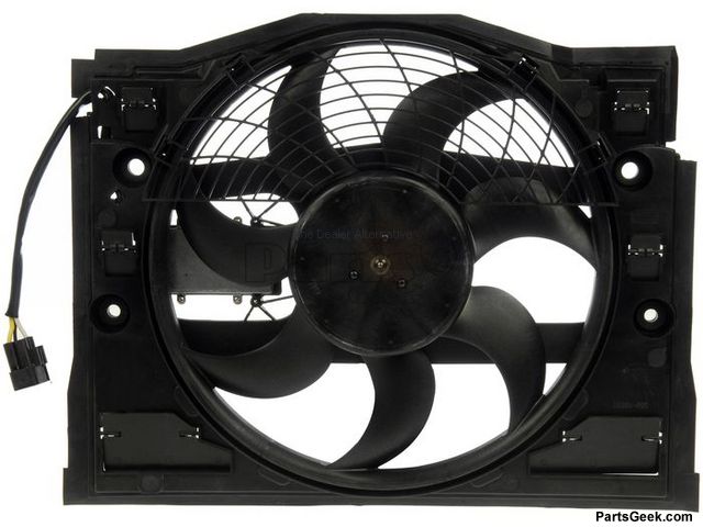 BMW 330Ci Radiator Fan - Cooling System - Replacement Dorman TYC APA ...