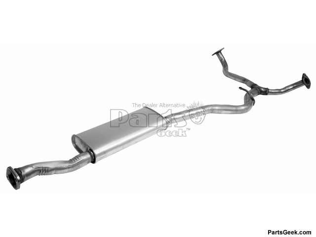 06 2006 Subaru Outback Exhaust Resonator - Exhaust - AP Exhaust, Evan ...