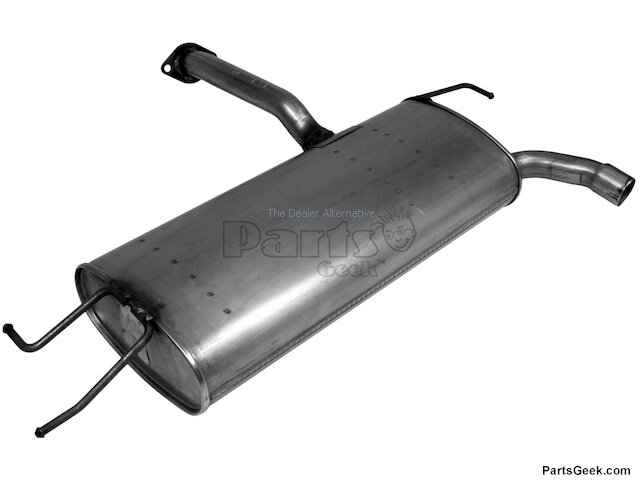 Hyundai Tucson Muffler - Mufflers - API Walker AP Exhaust - 2005 2007 ...