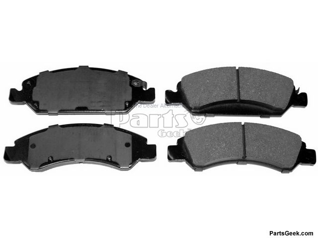 15 2015 Chevrolet Silverado 1500 Brake Pad Set - Brake - AC Delco, API ...