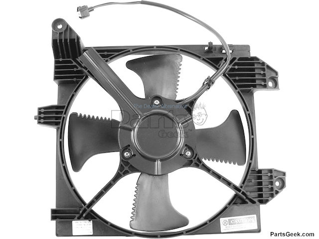 Mitsubishi Lancer Radiator Fan - Cooling System - Replacement Action ...
