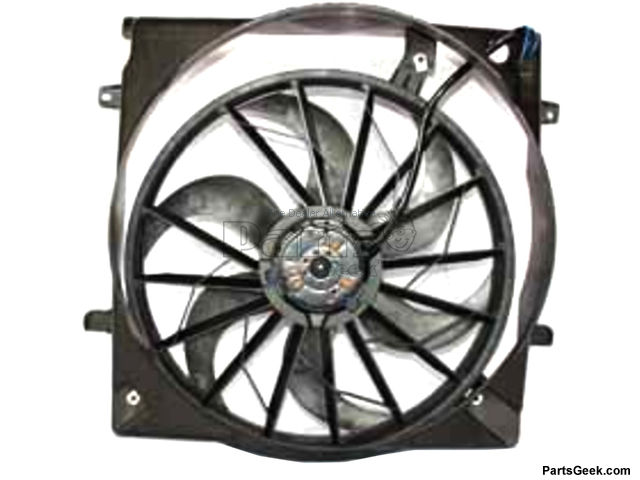 05 2005 Jeep Liberty Radiator Fan Assembly - Cooling System - APDI, API ...