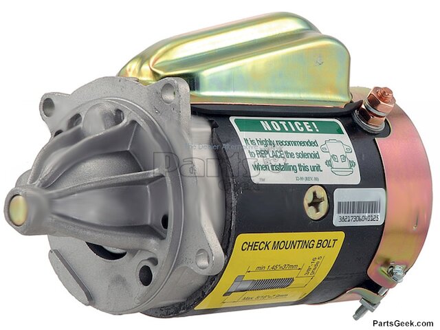 65 1965 Ford Mustang Starter - Engine Electrical - AC Delco, API, BBB ...