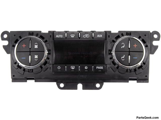 11 2011 GMC Acadia HVAC Temperature Control Panel - Climate Control ...