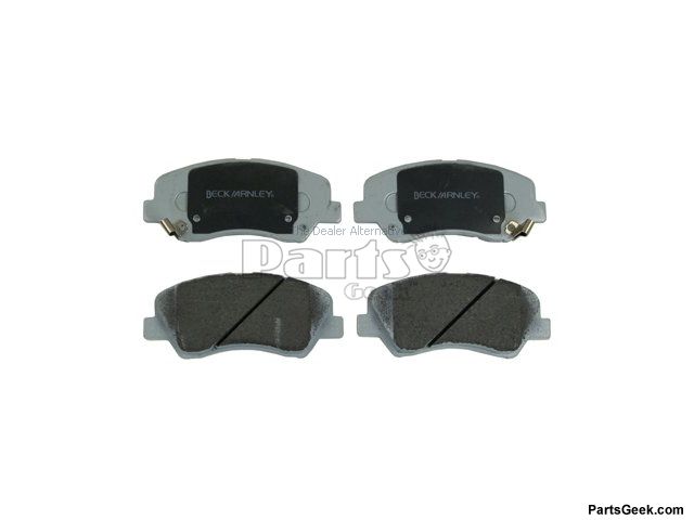 12 2012 Hyundai Accent Brake Pad Set - Brake - AC Delco, API, Advics ...