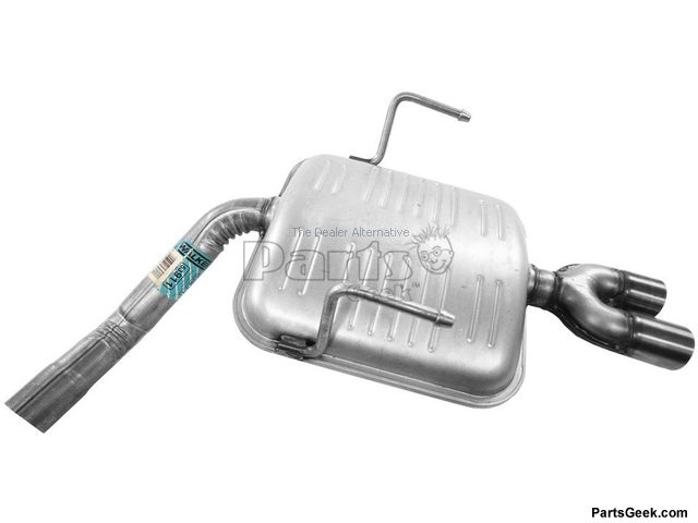 GMC Acadia Exhaust Pipe - Exhaust Pipes - Walker AP Exhaust - 2007 2008 ...