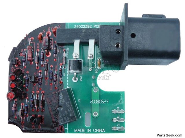 90 1990 Chevrolet K2500 Wiper Motor Pulse Board Module - Body ...
