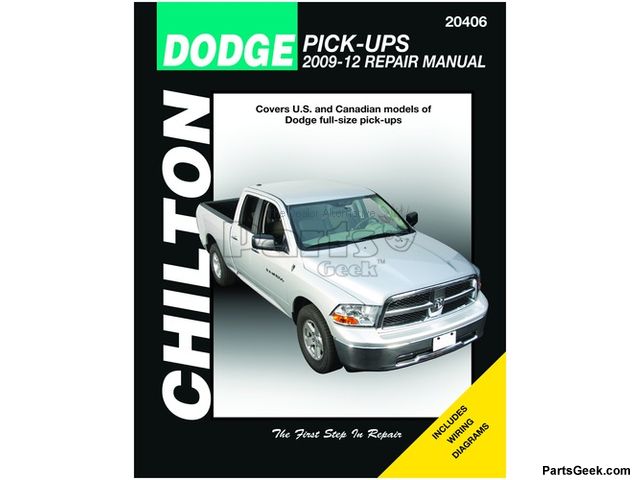 Dodge Ram 1500 Repair Manual - Service Manual - Haynes Chilton - 2004 ...