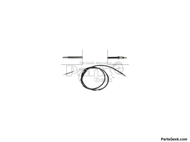 Ford F150 Parking Brake Cable - Braking Cables - Dorman Raybestos API ...