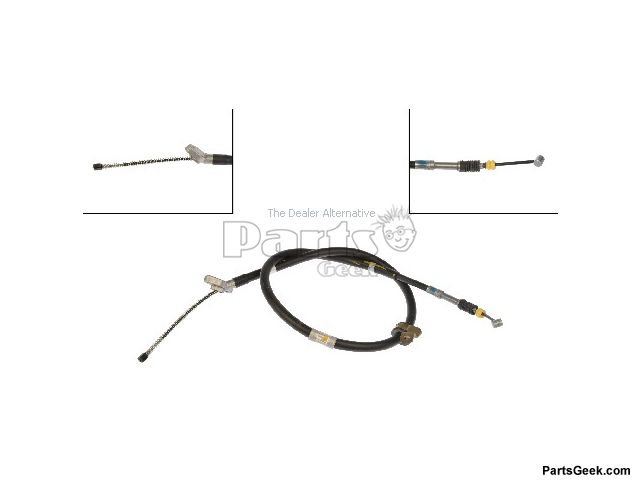 Toyota RAV4 Parking Brake Cable - Braking Cables - Raybestos Dorman ...