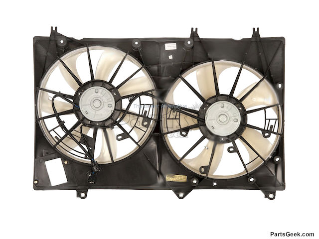 Toyota Highlander Radiator Fan - Cooling System - Replacement Action ...