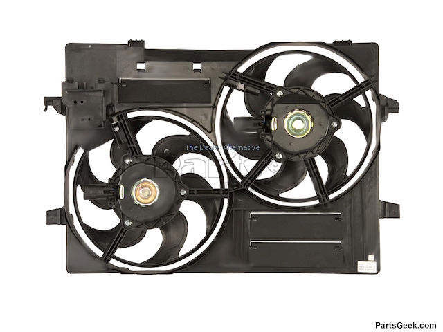 03 2003 Jaguar X Type Radiator Fan Assembly - Cooling System - API ...