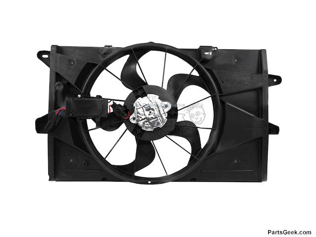 08 2008 Ford Taurus X Radiator Fan Assembly - Cooling System - API ...