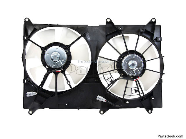Toyota Highlander Radiator Fan - Cooling System - Replacement Action ...