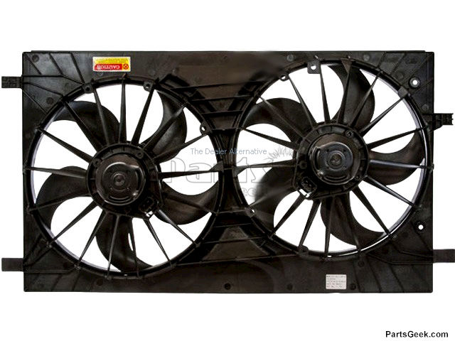 14 2014 Jeep Compass Radiator Fan Assembly - Cooling System - APDI, API ...