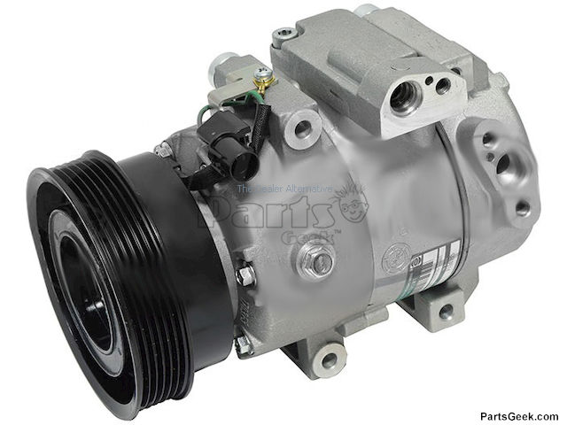 Kia Forte AC Compressor - Air Conditioning - Denso GPD UAC Action Crash ...
