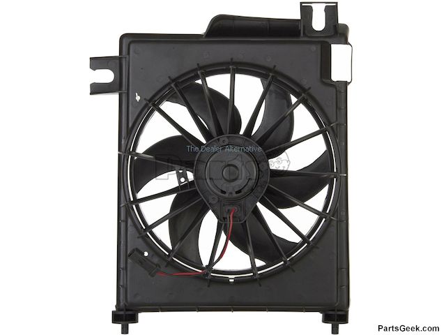 07 2007 Dodge Ram 1500 A/C Condenser Fan Assembly - Climate Control ...