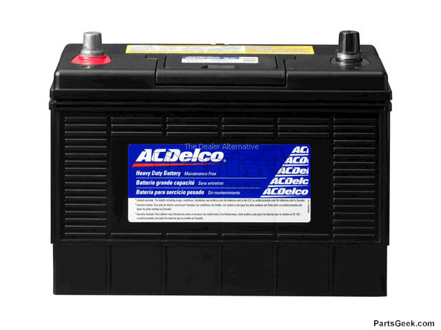 00 2000 Land Rover Range Rover Battery - Body Electrical - AC Delco ...
