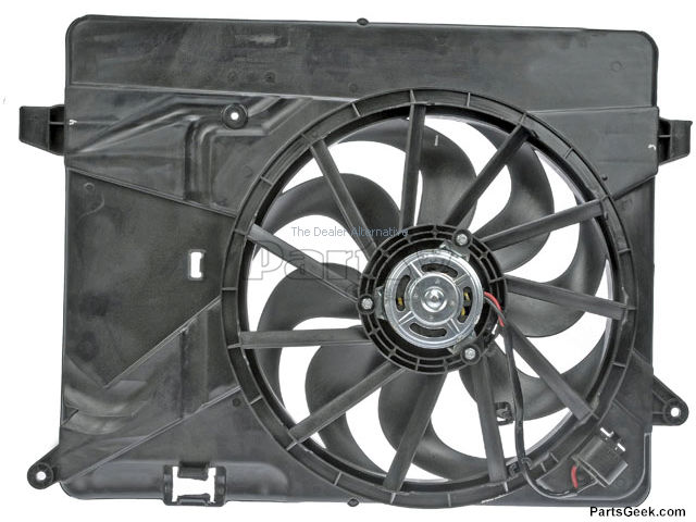 Buick Encore Radiator Fan - Cooling System - Replacement Action Crash ...
