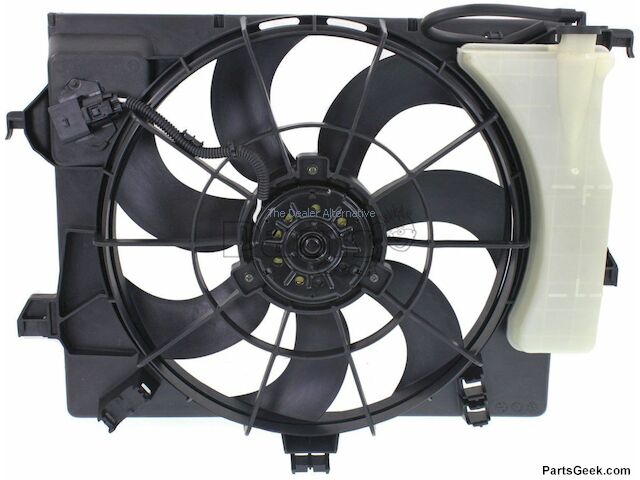 16 2016 Hyundai Accent Radiator Fan Assembly - Cooling System - Action ...