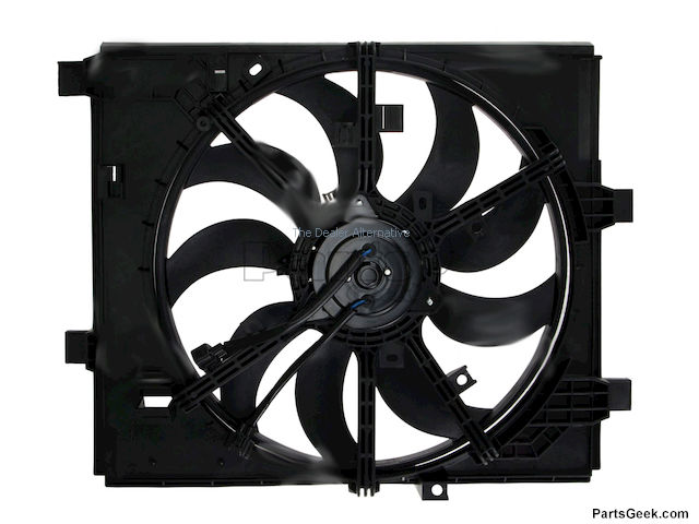 Nissan Juke Radiator Fan - Cooling System - Action Crash TYC Four ...