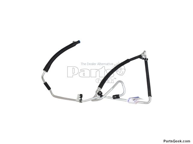 Ford Focus Power Steering Hose - Steering Pump Hose - Gates Motorcraft ...