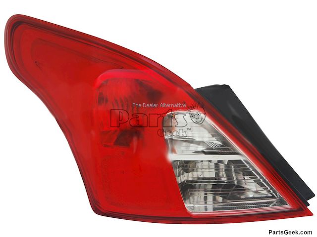 Nissan Versa Tail Light - Taillights - Action Crash TYC DIY Solutions ...