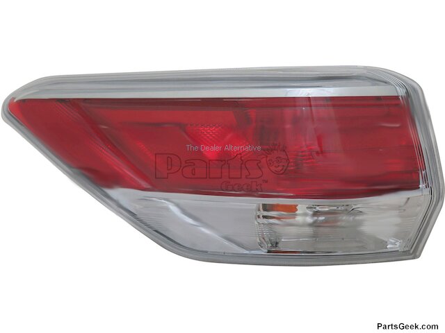 15 2015 Toyota Highlander Tail Light Assembly - Body Electrical ...