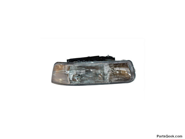 02 2002 Chevrolet Silverado 1500 Headlight Assembly - Body Electrical ...