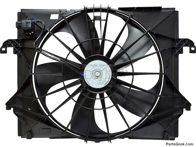12 2012 Ram 1500 Radiator Fan Assembly - Cooling System - APDI, API ...