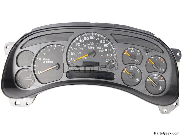 06 2006 Chevrolet Silverado 1500 Instrument Cluster - Body Electrical ...