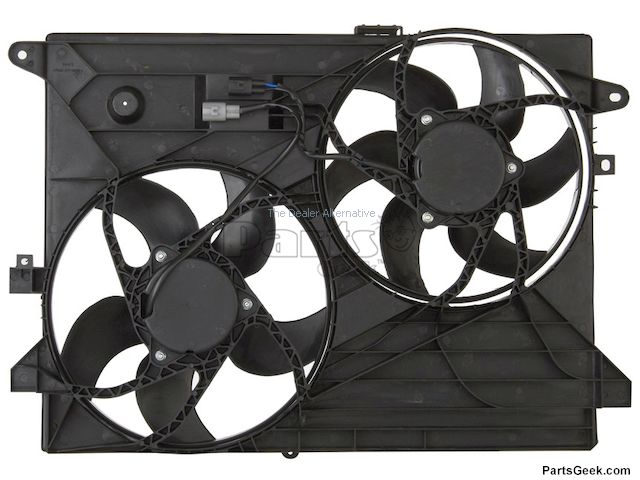 Chevrolet Captiva Sport Radiator Fan - Cooling System - Action Crash ...