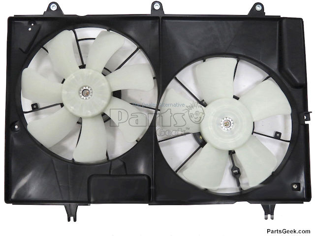 Cadillac CTS Radiator Fan - Cooling System - Replacement TYC Action ...