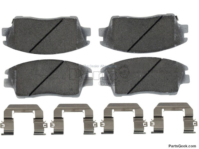 20 2020 Hyundai Tucson Brake Pad Set - Brake - AC Delco, API, Advics ...
