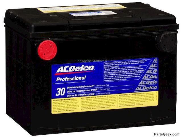 01 2001 GMC Sierra 1500 Battery - Body Electrical - AC Delco, Bosch ...