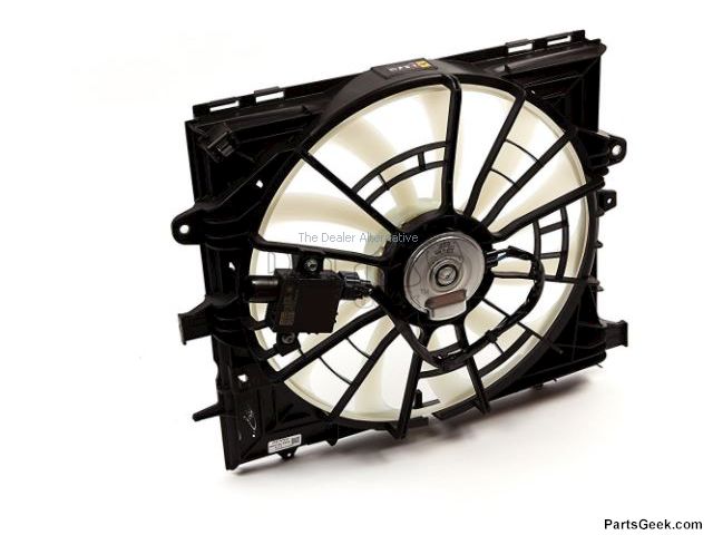 Cadillac CTS Radiator Fan - Cooling System - Replacement TYC Action ...