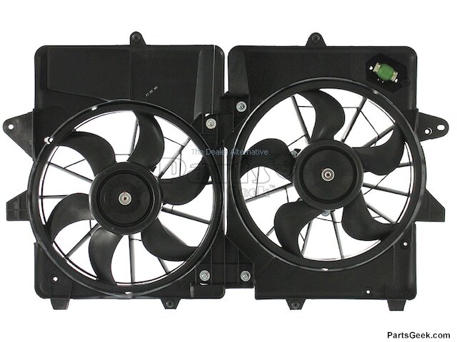 12 2012 Ford Escape Radiator Fan Assembly - Cooling System - APDI, API ...