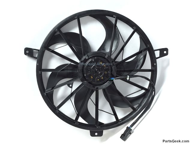 04 2004 Jeep Grand Cherokee Radiator Fan Assembly - Cooling System ...