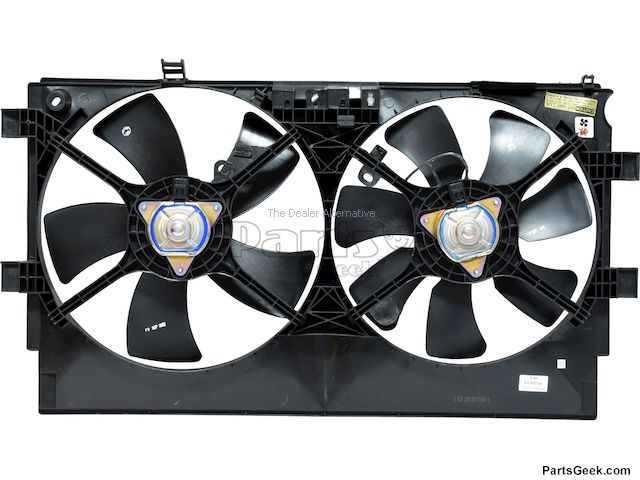 10 2010 Mitsubishi Lancer Radiator Fan Assembly - Cooling System - APDI ...