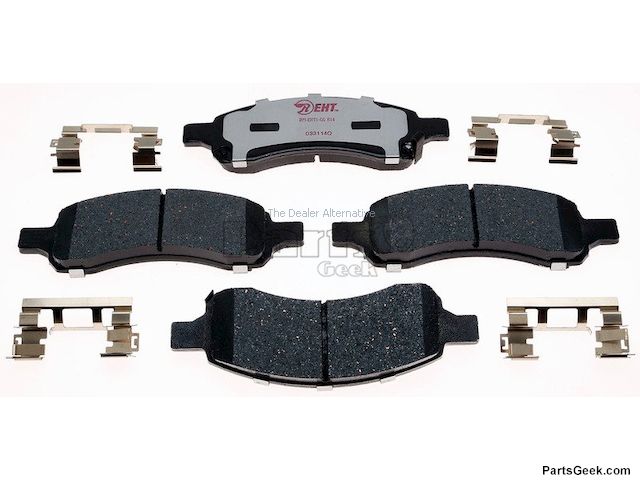 16 2016 Chevrolet Traverse Brake Pad Set - Brake - AC Delco, API ...