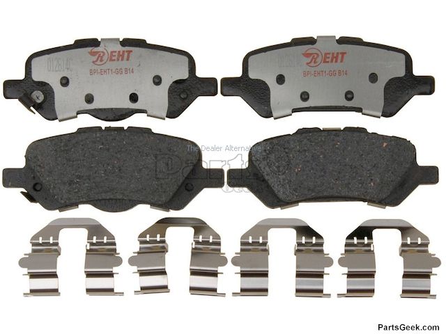 09 2009 Toyota Venza Brake Pad Set - Brake - AC Delco, API, Advics ...