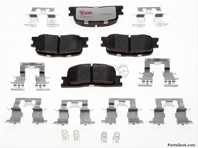 02 2002 Toyota Camry Brake Pad Set - Brake - AC Delco, API, Advics ...