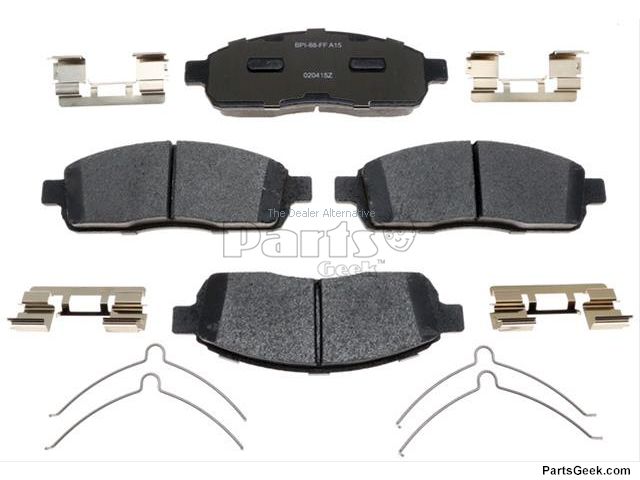Ford F150 Brake Pads - Disc Brake Pad - DuraGo Detroit Axle Power Stop ...