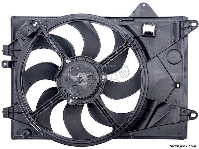 13 2013 Chevrolet Sonic Radiator Fan Assembly - Cooling System - AC ...
