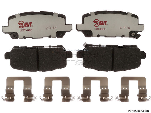 18 2018 Honda HR-V Brake Pad Set - Brake - AC Delco, API, Advics ...